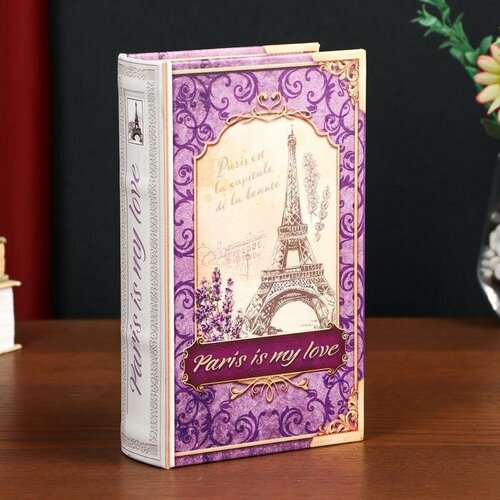 Сейф-книга дерево кожзам is my love 21х13х5 см