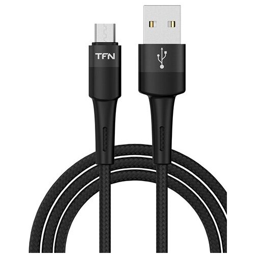 Кабель TFN USB - Micro USB 1.2m. 2A Black (TFN-C-ENV-MIC1MBK)