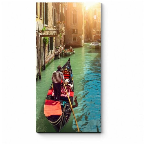 Модульная картина Канал с гондолами в Венеции 20x40