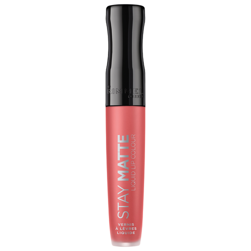 Rimmel жидкая помада для губ Stay Matte, оттенок 600 Coral Sass