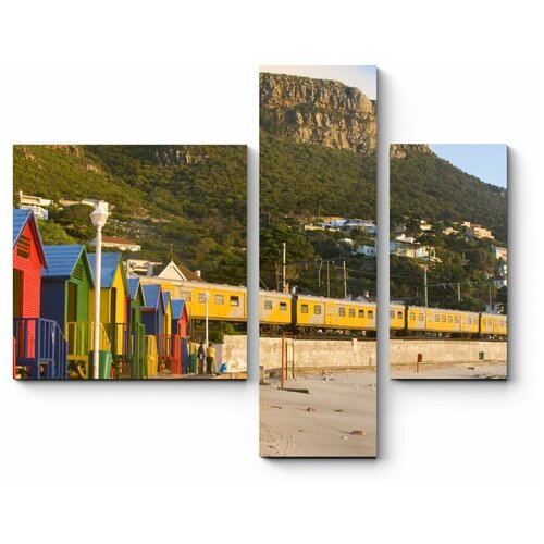 Модульная картина Яркие краски Кейптауна80x66