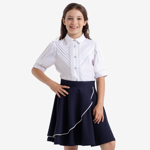 Школьная юбка Kapika, размер 122, синий