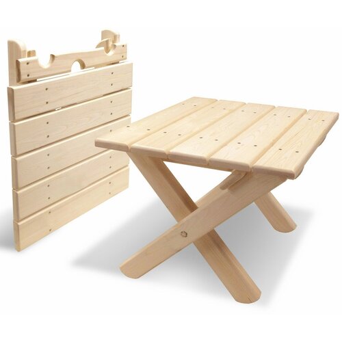 Стол для шезлонгов деревянный