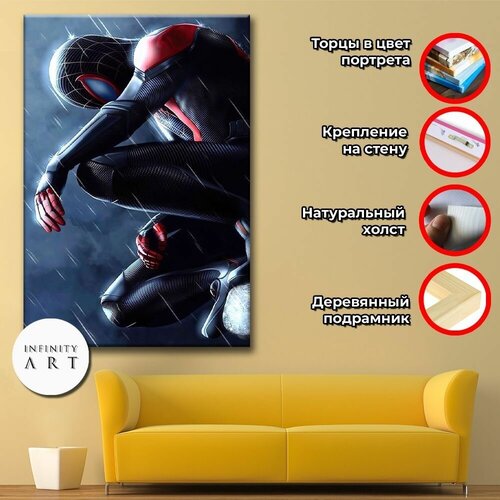 Картина Человек паук 40х50