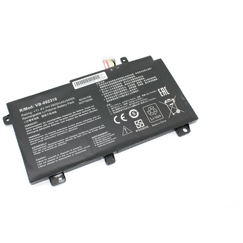 Аккумулятор (АКБ, аккумуляторная батарея) B31N1726 для ноутбука Asus FX504, 11.4В, 3900мАч