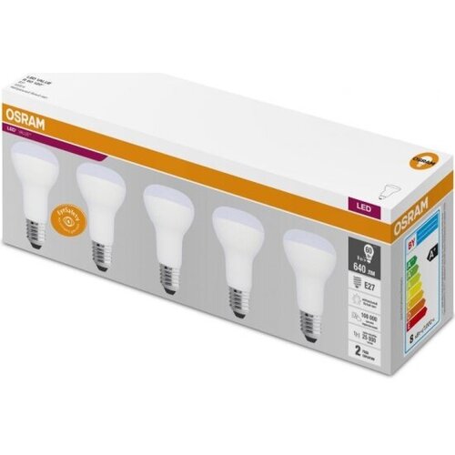 Светодиодная лампа Ledvance-osram LV R63 60 8SW/840 230V E27 OSRAM (упаковка 5 шт)