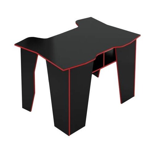 MFMaster игровой стол Страйкер-1, ШхГхВ: 120х89х73 см, цвет: черный/красный