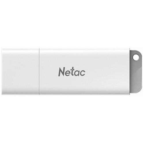 Флеш-диск Netac 16 gb, u185 usb, 2.0 белый, -20wh (NT03U185N-016G)