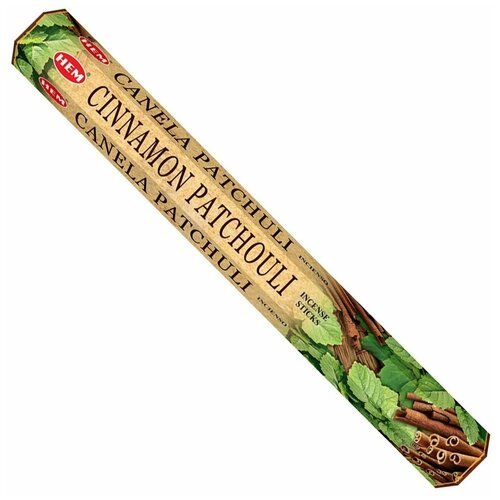 Благовония HEM Корица Пачули (Cinnamon Patchouli) шестигранник 20 шт