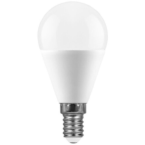 Лампа светодиодная Feron LB-950 38102, E14, G45, 13 Вт, 4000 К