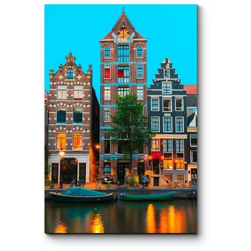 Модульная картина Амстердам каким мы его знаем 60x90