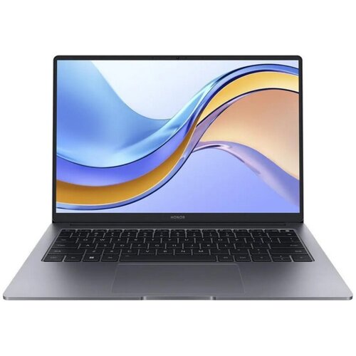 Ноутбук 14" IPS FHD Honor MagicBook X 14 FRI-F58 gray (Core i5 12450H/8Gb/512Gb SSD/VGA int/W11) (5301AFJX)
