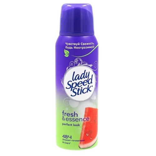 Lady Speed Stick Дезодорант-антиперспирант Fresh&Essence Perfect Look арбуз, спрей, 122 мл