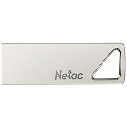 Флеш-диск Netac 16 GB, U326, USB 2.0, металлический корпус, серебристый, -20PN (NT03U326N-016G)