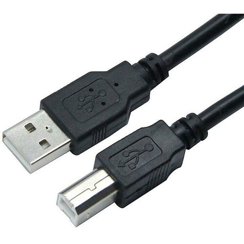 Кабель соединительный Cantell USB 2.0 для принтера, 3 метра, с фильтром, Черный