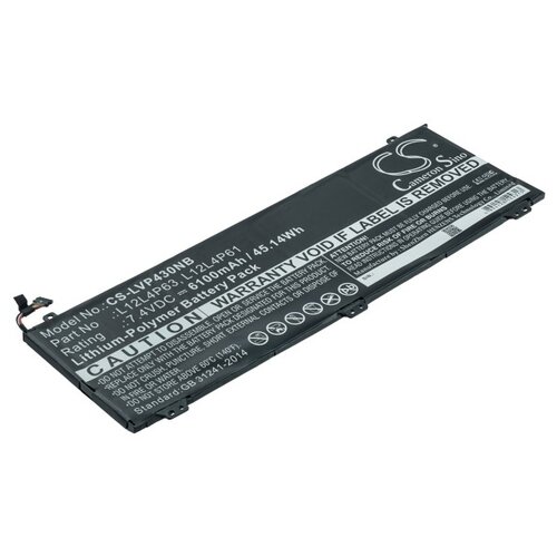 Аккумуляторная батарея Pitatel BT-1932 для ноутбуков Lenovo IdeaPad U330p, U330 Touch, (L12L4P63, L12M4P61), 6100мАч