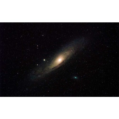 Картина на холсте 60x110 LinxOne "Галактика, звезда, звездное небо" интерьерная для дома / на стену / на кухню / с подрамником