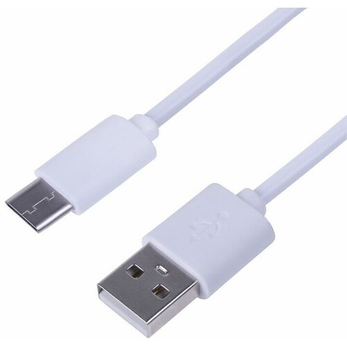 USB кабель с революционным разъемом (Type C - USB 2.0) 1 м, цвет: Белый