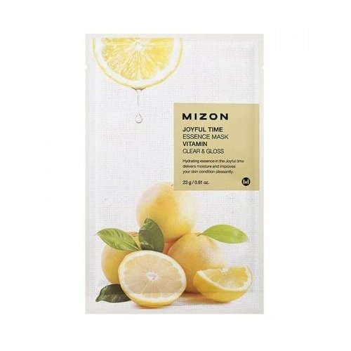 MIZON Joyful Time Essence Mask Vitamin C Маска для лица с витамином С