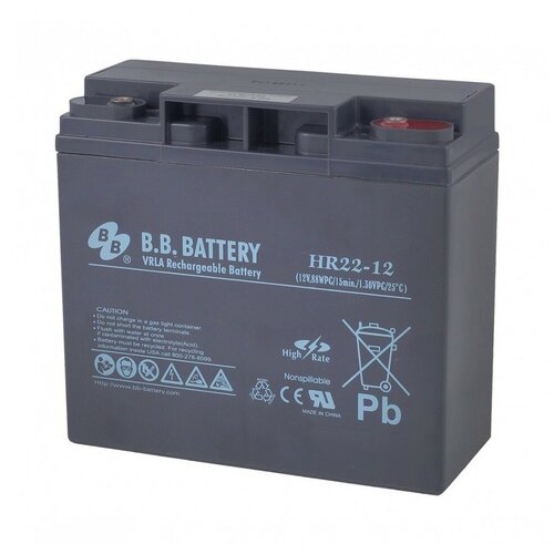 Батарея для ИБП B. B. Battery HR 22-12