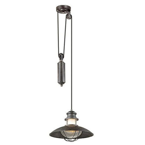 Потолочный светильник Odeon Light Dante 4164/1A, E27, 60 Вт, кол-во ламп: 1 шт., цвет: коричневый/прозрачный