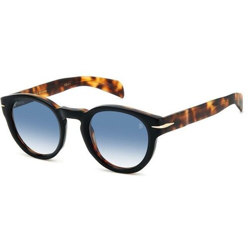 Солнцезащитные очки David Beckham, коричневый, черный