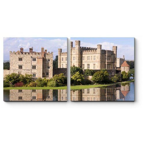 Модульная картина Лидский Замок-Крепость Англии110x55