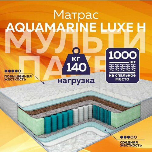 Матрас пружинный Aquamarine Lux H 90х185