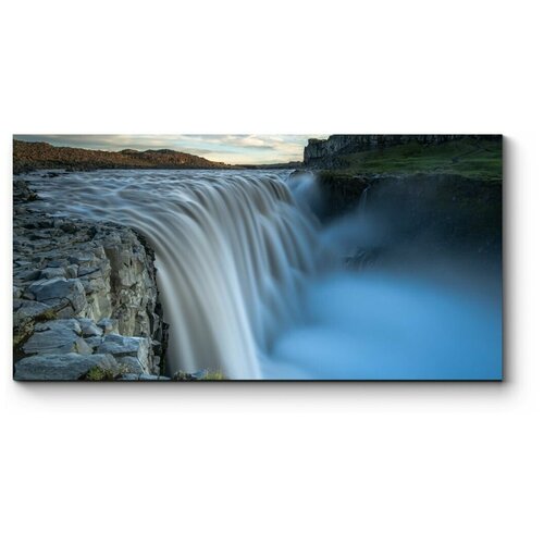 Модульная картина Неземная красота водопада 80x40