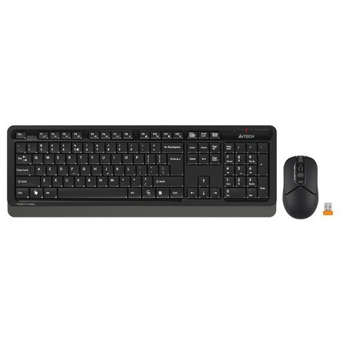 A-4Tech Клавиатура Клавиатура + мышь A4Tech Fstyler FG1012 клав: черный серый мышь: черный USB беспроводная Multimedia 1599033