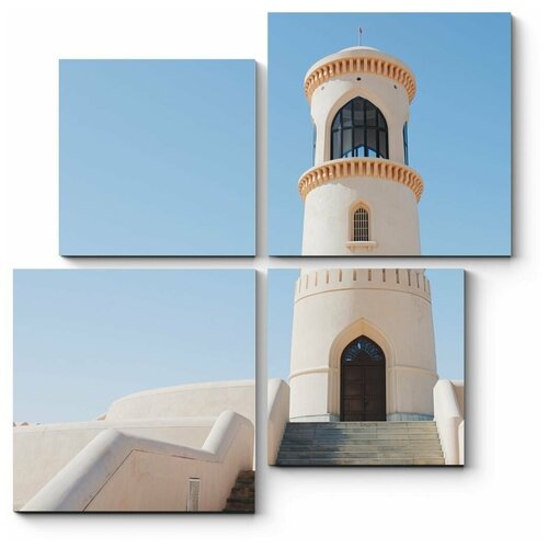 Модульная картина Cмотровая башня в Омане70x70