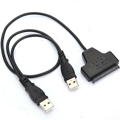 Адаптер USB2.0 SATA Orient UHD-300 USB Am + USB доп-питание для 2.5 SSD-HDD