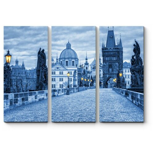 Модульная картина Карлов мост, Прага 80x57