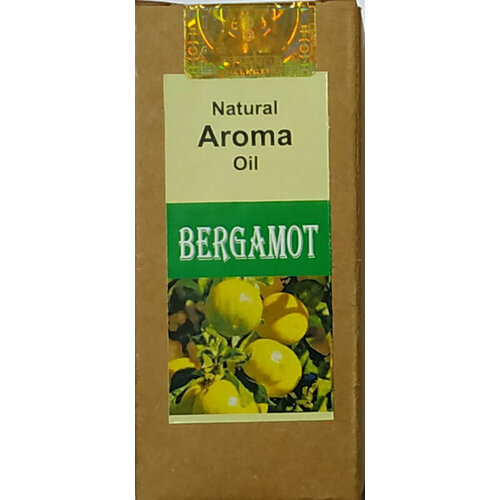 Natural Aroma Oil BERGAMOT, Shri Chakra (Натуральное ароматическое масло бергамот, Шри Чакра), 10 мл.