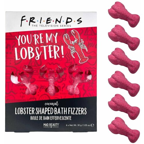 Бомбочек для ванны Friends: Lobster 6 шт