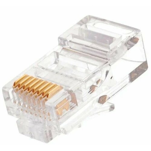 Коннектор RJ45 для витой пары разъем RJ45 штекер TP-8p8c utp cat6 100 шт