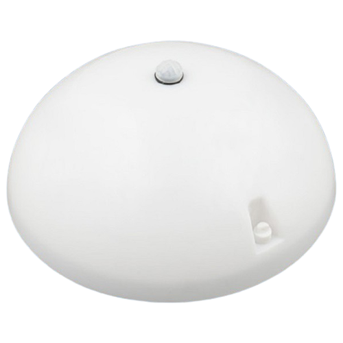 Настенно-потолочный светильник Uniel ULW-K20B 8W/6000K SENSOR IP54 WHITE, 8 Вт, кол-во ламп: 1 шт., 6000 К, цвет арматуры: белый, цвет плафона: белый