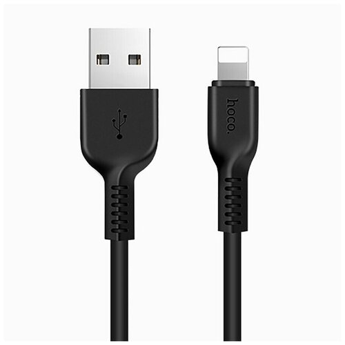 Кабель USB - Apple lightning Hoco X13 Easy, 100 см, Чёрный