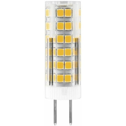 Лампа светодиодная, (7W) 230V G4 6400K JCD, LB-433 Feron 3 шт