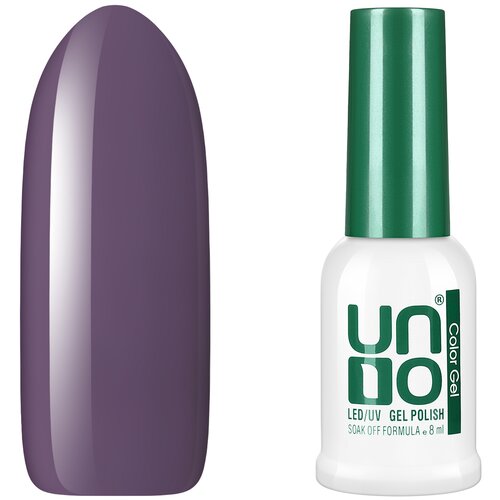 Гель лак для ногтей UNO Color Gel № 93, Blueberry Milk, 8 мл