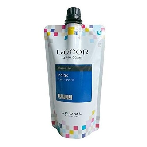 Lebel Cosmetics Краситель прямого действия Locor Serum Color Amazing Line, indigo, 300 мл, 300 г