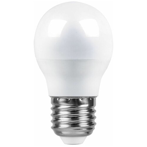 Feron Лампа LED Е27 7Вт белый шар Feron