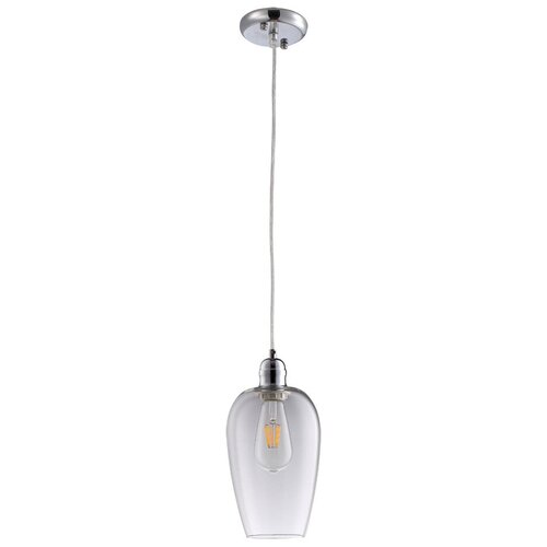 Светильник Arte Lamp Trento A9291SP-1CC, E27, 40 Вт, кол-во ламп: 1 шт., цвет: хром