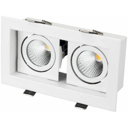 Встраиваемый светильник Arlight CL-KARDAN-S180x102-2x9W Warm 024127