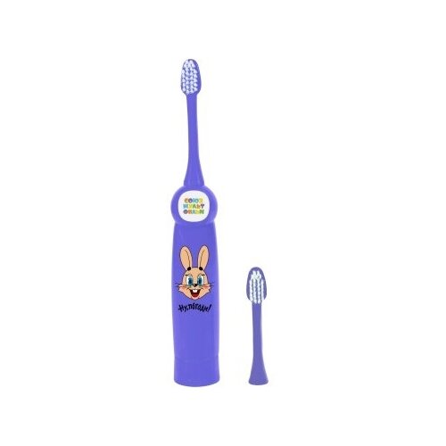 DR.SAFE Детская электрическая зубная щетка ЭЗЩ-6000 СМФ Ну, погоди фиолетовый