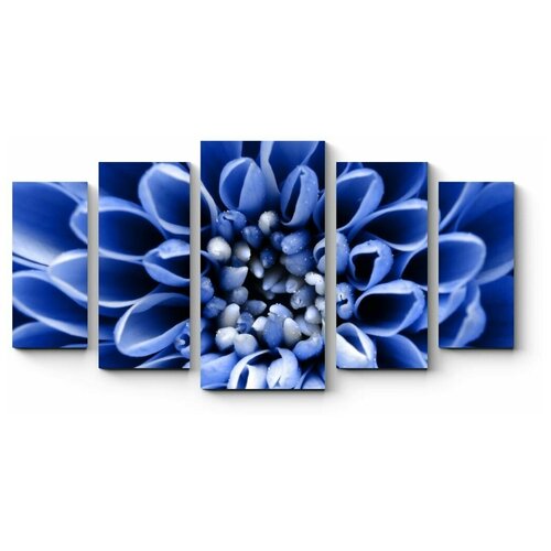 Модульная картина Запах синего160x88