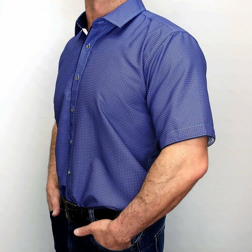 Рубашка Alexander Matin, размер S, синий