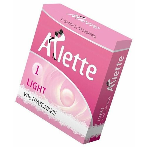 Ультратонкие презервативы Arlette Light -