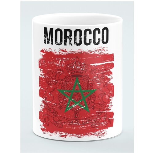 Кружка стандарт Флаг Марокко