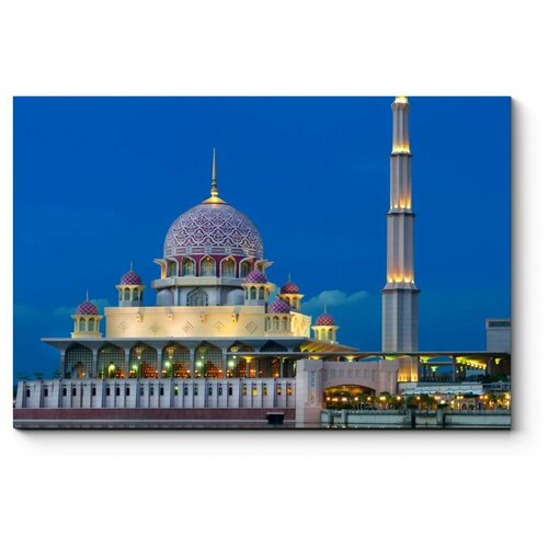Модульная картина Сияющая мечеть, Куала-Лумпур140x93